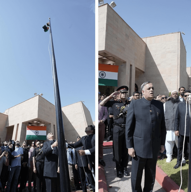 Embassy of India, Riyadh Celebrates 79th Independence Day with Flag ...